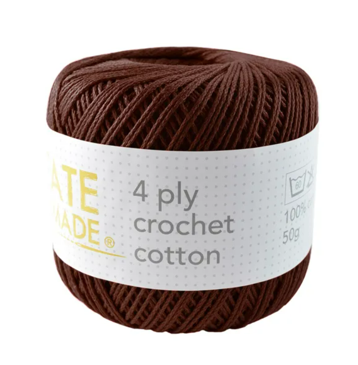 Crochet Cotton - BC402 Chocolate - Maree St Clair Quilts