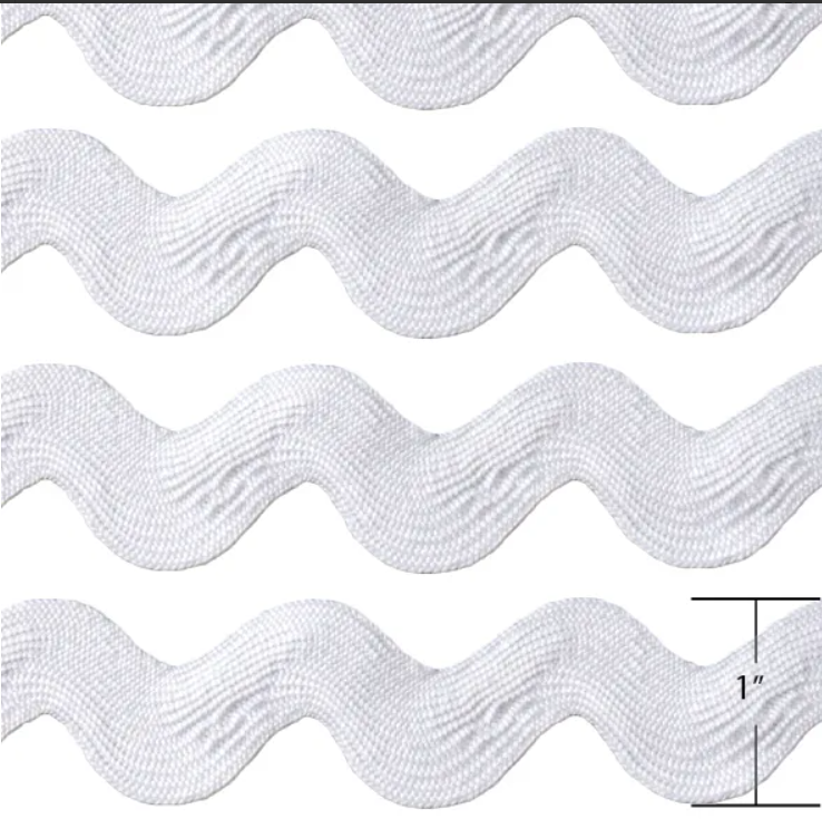 Devonstone Ric Rac - DVRR 001 White - Maree St Clair Quilts